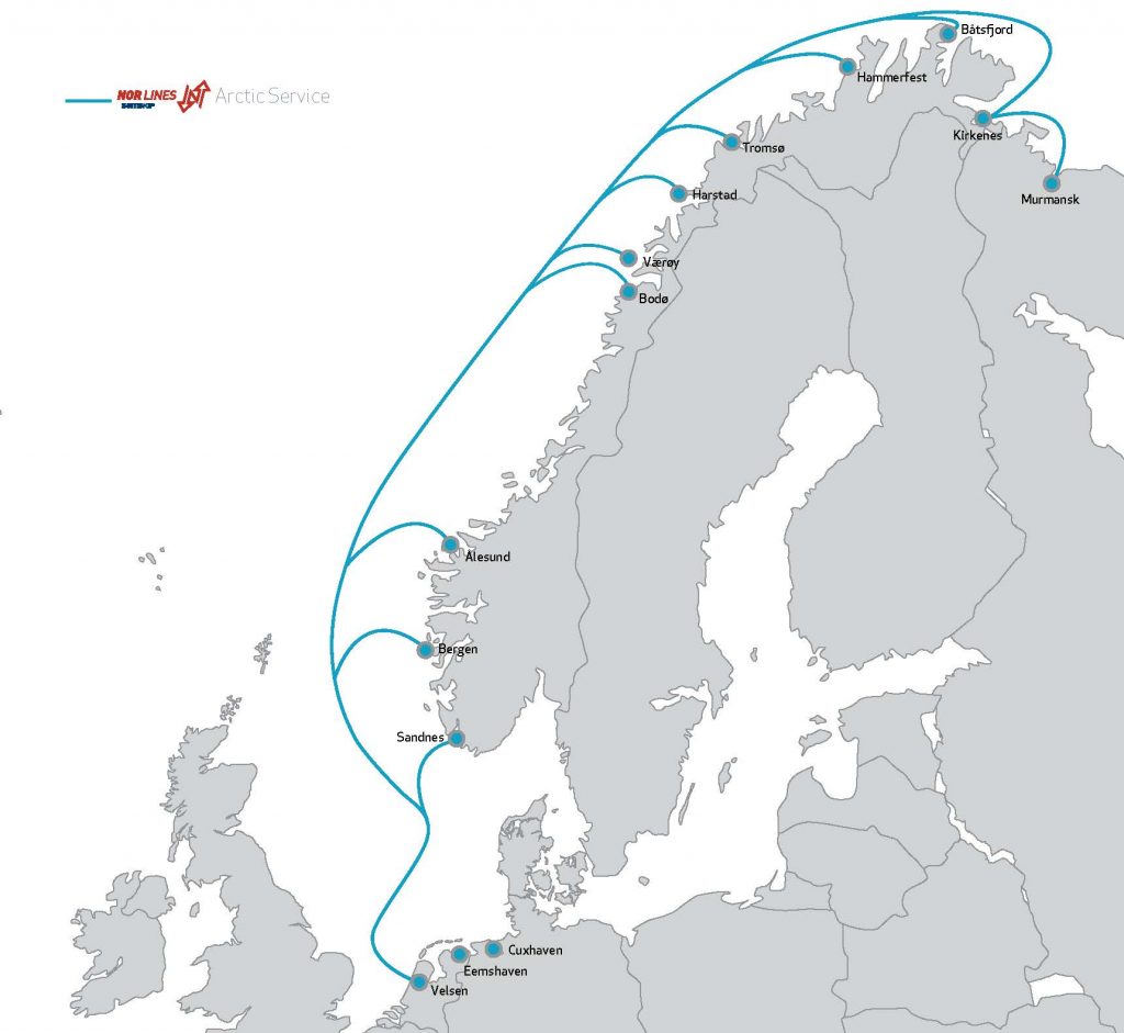 Samskip upgrades Nor Lines shortsea service network connecting to ...