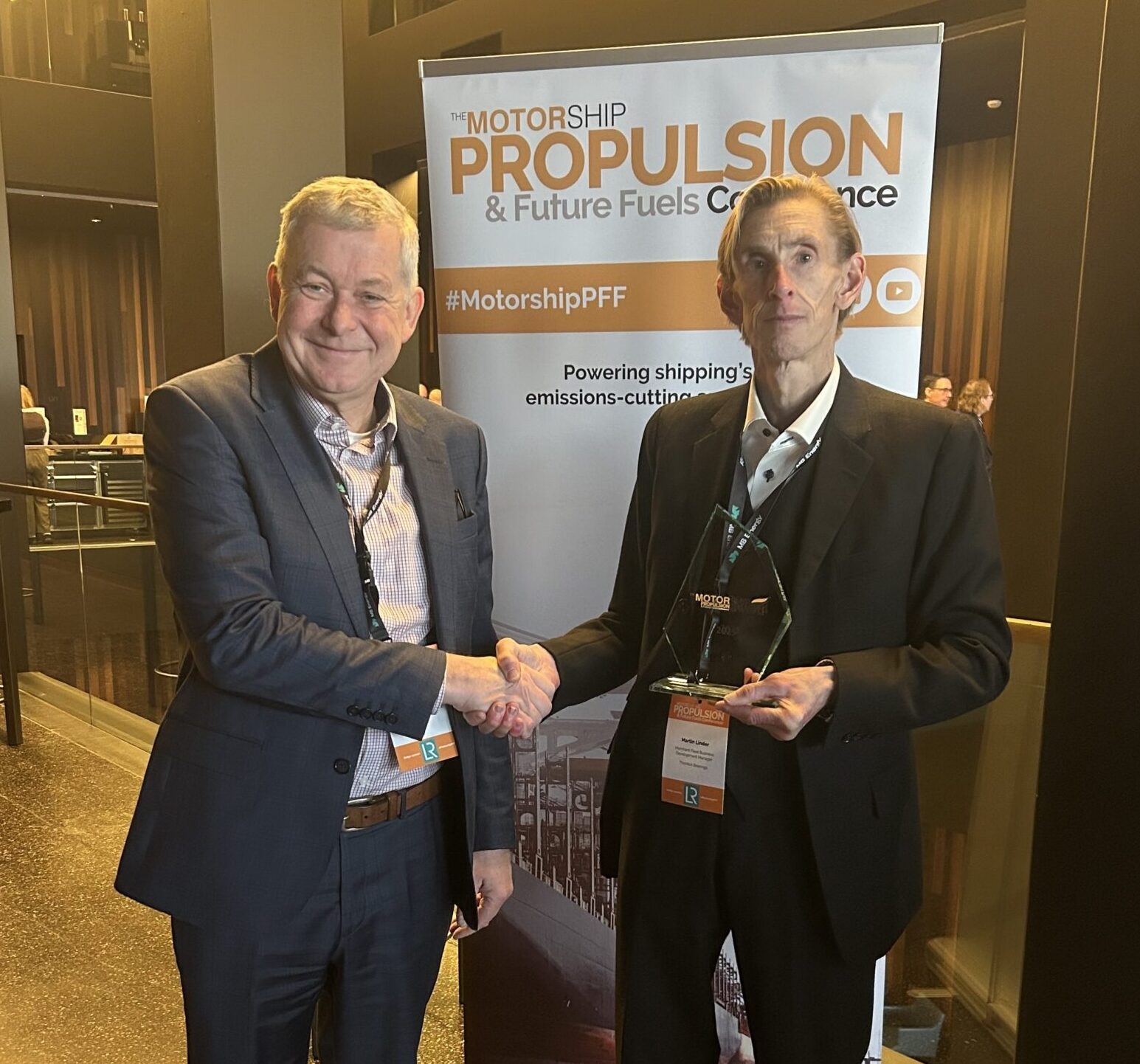 Thordon Bearings wins 2025 Motorship award for T-BOSS® sterntubeless ...